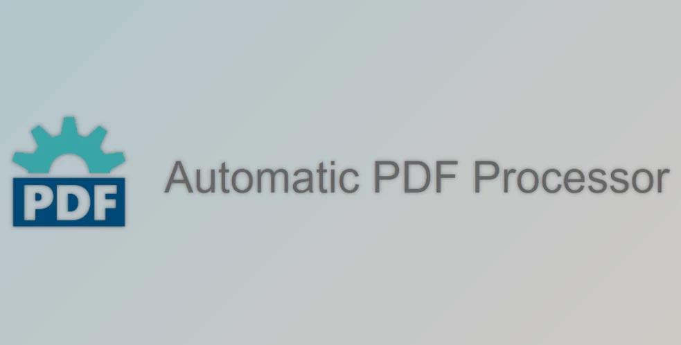 Gillmeister Automatic PDF Processor v1.41.11 Gillmeister Automatic PDF Processor v1.41.11