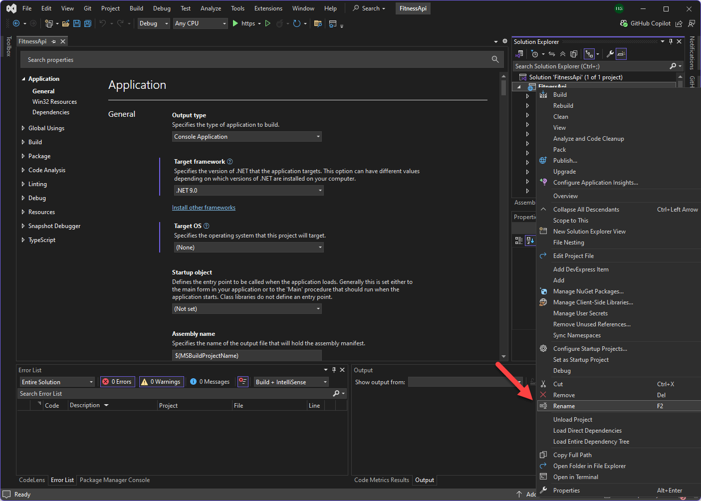 How to Change Project Name in Visual Studio 2022 - Complete Guide - DownloadDevTools