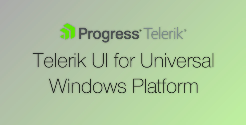 Download Telerik UI for UWP v2023.1.0116.1 Full Version