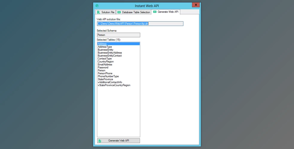 Download Instant WEB API for .Net Core 5.0 & 6.0 + CRACK